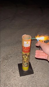 Double Gunner Firework Shell 🍫 #fireworks #shortsfeed