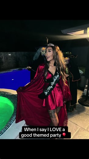 Still recovering from the absolute BEST themed birthday party on October 21st! 🎂🔪 If you know me, you know I don't just throw a party—I create a whole experience! Shoutout to everyone who showed up and showed out in their best looks! That cake and the décor were everything! 🖤 1. What was the BEST themed party you’ve ever been to? 2. And seriously, which one of those cakes would you have gone for? (Asking for a friend who wants leftovers! 😉) @Sio Follow for more party goals and style inspo! #