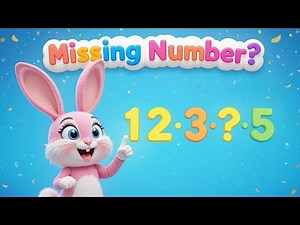 Missing Number Song for Kids 🎵 | Learn Numbers 1 to 10 | ‪@BaByMusk‬
