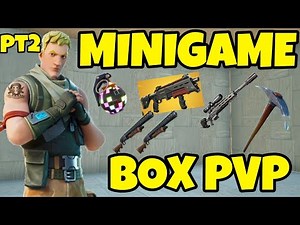 How To Make A MINIGAME BOX PVP MAP In Fortnite Creative 1.0 (Advanced Tutorial) Part 2!