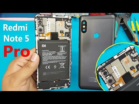 How to Open Redmi Note 5 Pro Back Panel || Xiaomi Redmi Note 5 Pro Back Panel Disassembly