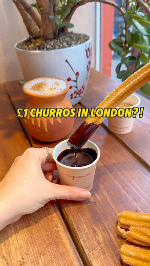 Jana Abelovska | 1 pound Churros in London! 🤯 . You heard me right! @uk_neotaste is a new app that finally launched in London (after huge success in other... | Instagram