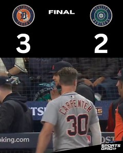 Detroit Tigers WIN Game 1 of the ALDS against the Seattle Mariners in extra innings!!! #MLB #Postseason #BuiltForOctober #Tigers | SportsGrid