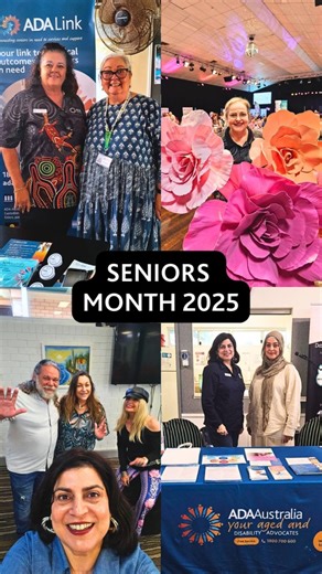 That's a wrap on Queensland Seniors Month 2025! Our team had a great time getting out and about in the community, attending events and chatting all things Aged and Disability Advocacy. There is plenty more events we will be attending during November and December, so keep an eye out on our socials for updates. | ADA Australia