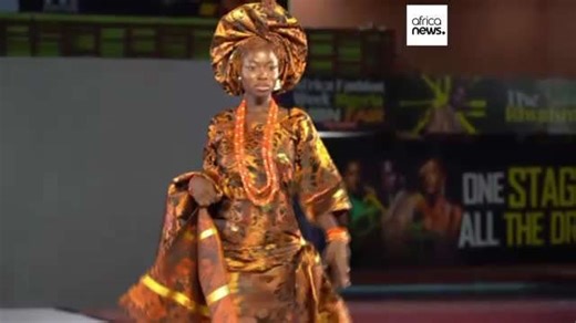 Designers showcase bold styles at Africa Fashion Week Nigeria in Lagos