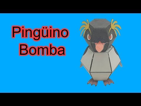 How to Make Penguin Bomb, Origami Pop-up, from Nakamura Pinguim Explosive! Sagaz Perenne