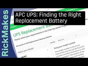 APC UPS: Finding the Right Replacement Battery