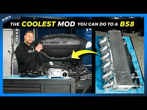 How to install the CSF SUPER MANIFOLD on an A90 SUPRA // BMW G20 with B58 ENGINE