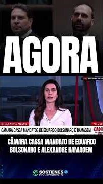 URGENTE!!MESA DA CÂMARA RETIRA MANDATO E EDUARDO BOLSONARO E RAMAGEM #crentenews #urgente #noticias