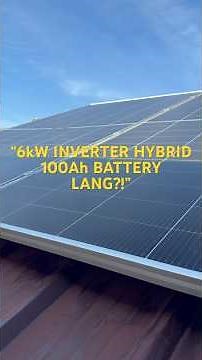 How I Installed a 6kW Solar System at Home (Complete Setup)# solarpanel