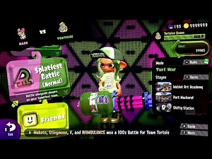 Splatoon 2 - Splatfest #23 (Hare vs. Tortoise)