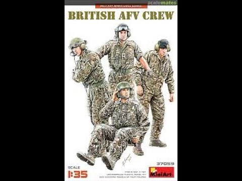 British AFV Crew - Miniart - #37059 - 1/35th - " Flippin the Lid"