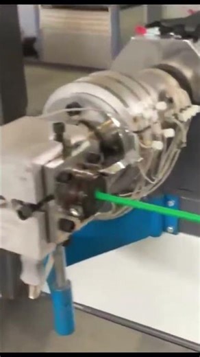 Broom handle production line-Metal Tube Forming and Plastic Coating #machine