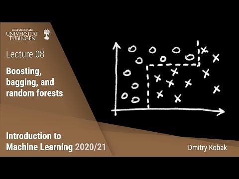 Introduction to Machine Learning - 08 - Boosting, bagging, and random forests