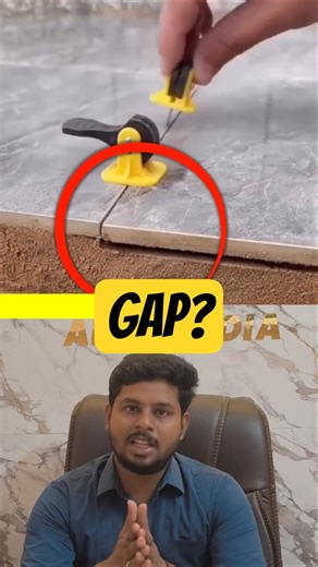 How to Fill Gap Under Tiles After Leveling | Cement Slurry Method Explained #shorts