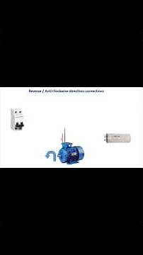 how to change direction of rotation of single phase motor
