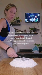 9.8K views · 11K reactions | who wants a tutorial?! it is super easy and makes delicious pasta  #herbhouseapothecary #Sourdoughdiscardrecipes #Sourdough #sourdoughstarter #sourdoughbaking #guthealthy #foodismedicine #functionalmedicine #homemade | Unofficial tools of the trade | Facebook