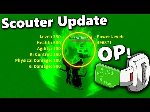 Scouters are OP! (Scouter Update) | DBZ Online Generations
