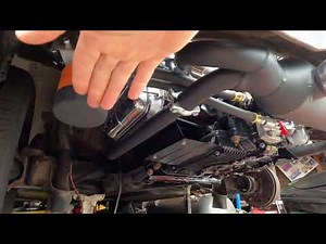 Vw Karmann ghia 1974 remote oil filter placement and oil line routing