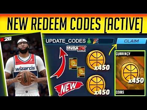 FEBRUARY CODES 🎁 NBA 2K MOBILE CODES FEBRUARY 2026 || NBA 2K MOBILE GIFT CODES || NBA 2K PROMO CODES