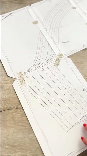 🤍How I Put Printed PDF Patterns Together🤍