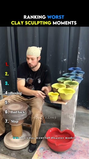 Ranking Funniest Clay Sculpting Moments 😭🥀🙏🏻