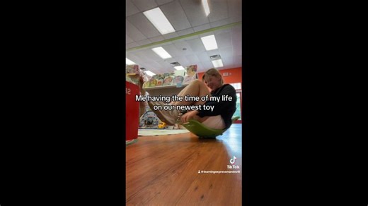 The Fat Brain Teeter Popper makes for the perfect toy!!! You orrrr your child can rock it, roll it, and even pop it!!! 🤣🥲❤️🤩🤪 #letoys #shopsmallbusiness #learningexpressmandeville #shoplocal #shoplocalmandeville #shoplocalcovington #shoplocalmadisonville #teeterpopper | Learning Express Toys of Mandeville