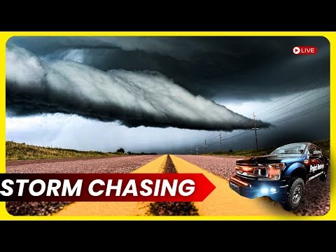 🔴LIVE Storm Chasing: Real-Time Severe Weather