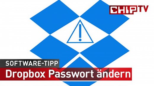 Dropbox Passwort ändern - Anleitung