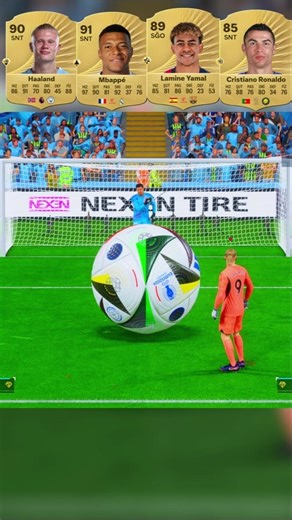 Haaland vs Mbappé vs Yamal vs Ronaldo Penalty!