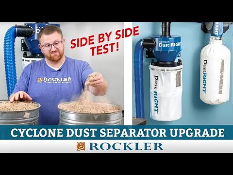 Adding a Cyclone Separator to Your Dust Collector