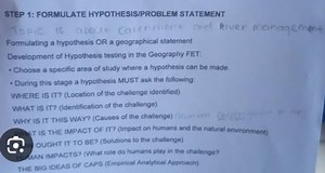 Step 1: Formulating a Hypothesis/Problem StatementTopic: Catc... | Filo