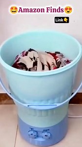 6.7K views · 474 reactions | Bucket Washing Machine . . . #washingmachine #gadgets #home | Sparkdealss | Facebook