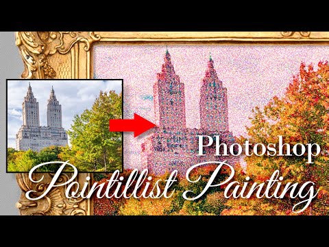 Photoshop: How to transform photos into the look of gorgeous, pointillist paintings
