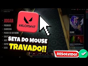 BUG VALORANT MOUSE TRAVADO NA TELA (RESOLVIDO!)