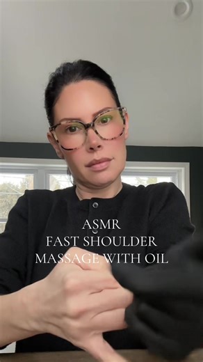 ASMR massage, but FAST, with my fav body oil: scent: golden hour @Saltair Body #asmr #tingles #massage #triggers #sleep