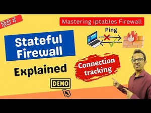 60 Stateful Firewall Demo | Connection Tracking | Network Security | Mastering Iptables Firewall