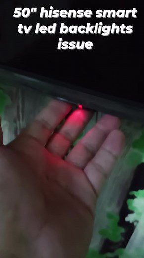 13K views · 161 reactions | 50inches hisense smart tv blinking red power indicator, change backlights done #TVTechnician #SmartTvRepair #tvtech #TVRepair #troubleshooting #technician #tv | Emmanuel Flores | Facebook