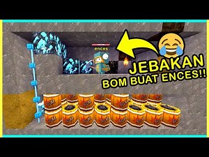 ZEDDAX KESEL SAMA ENCES!! KITA JEBAK PAKE BOM MEMATIKAN!! HAHAHA.. (Mini World Block Art Indonesia)