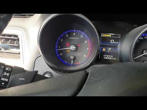 TPMS How to reset the warning light tpms tyre pressure monitoring system on subaru B4 2019