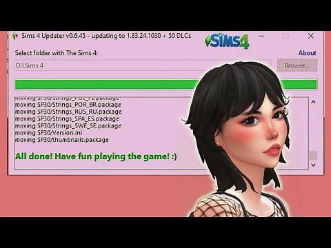 HOW TO UPDATE AND REPAIR YOUR THE SIMS 4 WITH THE AUTOMATIC UPATER ANADIUS REPACK!