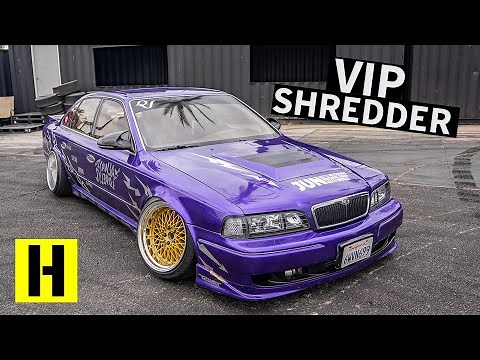 A 1JZ Swapped Nissan Q45 VIP Build That Rips Harder Than it Parks??