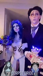 31K views · 61 reactions | “Corpse Bride”  QUEEN OF HALLOWEEN 2021   W/ my BFF Eric @2_farfetched and “skeleton crew” 領 Victor & Emily Makeup & effects by ME Costume designers : Me & @angelayalacouture #tiktok #reels #reelsinstagram #mua #halloween #halloweencostume #corpsebride #actor #cosplay #model | Nikki Exotika | Facebook