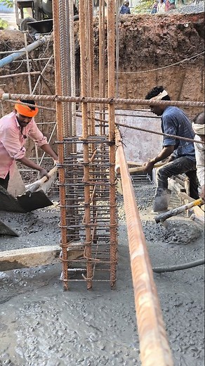 2.2K views · 23 reactions | Concreting work ✌☑️‍ #civilengineering #concrete #civilwork #civilengineer #constructionwork #civilconstruction #civilengineeringstudent #architect #siteengineer #steel #siteengineer #sitework #smartworking #structure #instagood #instadaily #instagram #site #facebook #footing #foundation #follow #fbreels #followers #architecture #building #time #concrete | Er Mahesh Silot | Facebook