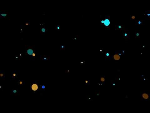 glowing Particles Motion Design background Animation - copyright free Motion Loop Video