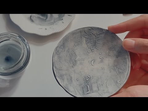 Though this map might lose you | painting a clay piece