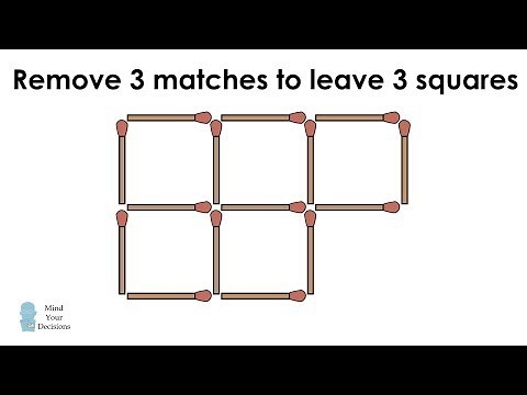 Can You Solve These Matchstick Puzzles?