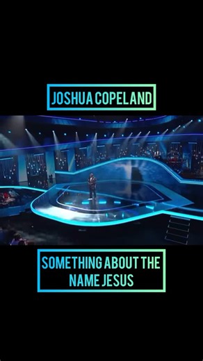 Music Essentials | Watch as Joshua Copeland delivers an anointed and soul-stirring rendition of Something About the Name Jesus. His powerful voice and... | Instagram