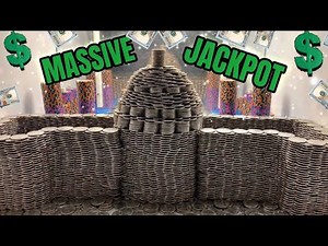 🇺🇸➡️WORLDS BIGGEST U.S CAPITOL TOWER CRASH!!! HIGH RISK COIN PUSHER $500K BUY IN!!! (HUGE WIN)