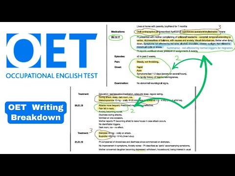 OET Writing Case Notes Breakdown | How to Structure & Plan Your Letter